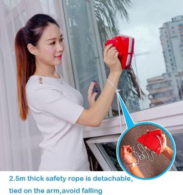China Double-Sided Window Cleaner Glass Wiper , 5-Files Adjustable Magnetic Glider Washing for sale
