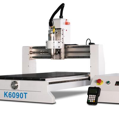Cina High Quality Woodworking CNC Router 3d K6090T With DSP Controller in vendita