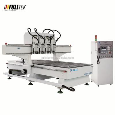 Cina 4 Heads 3D CNC Router For Sale K45MT-DT Wood Sculpture Cameo Making in vendita
