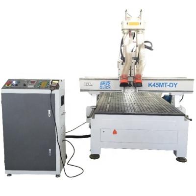 Cina 1325 Mdf Multi Head CNC Routerr Cutting Machine Woodworking Double Spindle in vendita