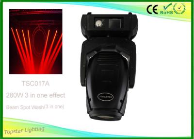 Cina 3 in una fase commovente variopinta accende 280w con un CE RoHS di 2 ruote del Gobo in vendita