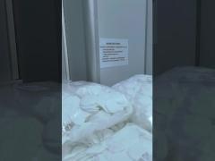 Round Electrostatic Filter Cotton Paper Customizable For Spirometry Filter / BV Filter / HME Filter