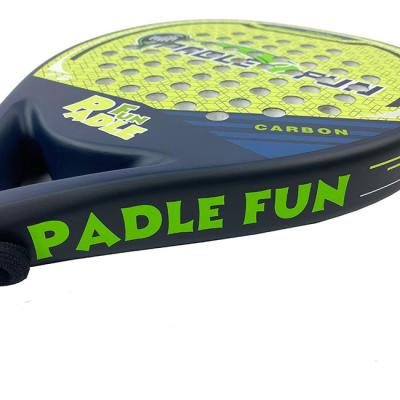 中国 Raquete ダイヤモンド ビーチ テニス パドル カーボン ファイバー カスタム パデル ラケット 販売のため