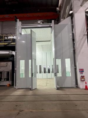 China Large Spray Booths for Bus Truck Painting Heavy Duty Truck Paint Baking Room Diesel Heating System Spraying Oven for sale