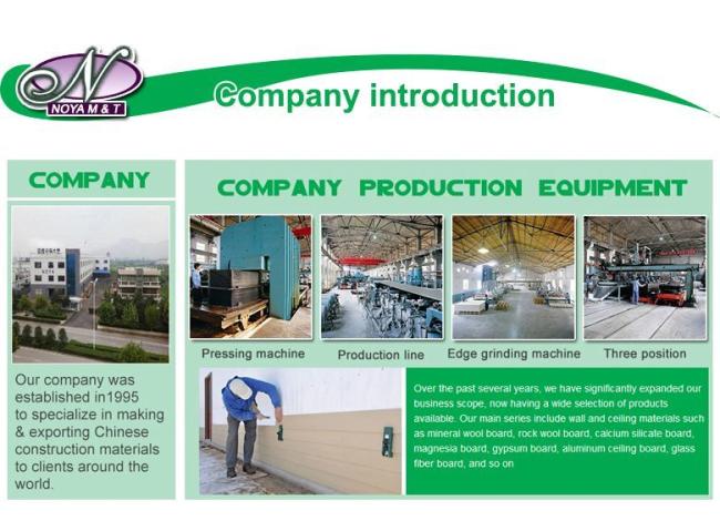 100% Asbestos Free Fibre Cement Partition Board for Building Material