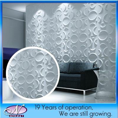 China 500mmx500mm Acoustic Sound Absorption 3D Board 3D Panel for Customized Wall Decoration for sale