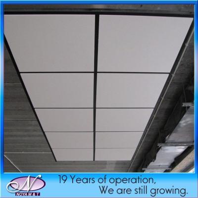 China 600*600*20/25 Fireproof Fiberglass Acoustic Ceiling Panel for Suspended Decorative for sale