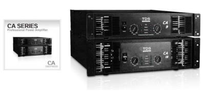 China Amplificador electrónico accionado de sonidos para los altavoces de 8 ohmios 700 vatios cada canal en venta