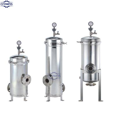 중국 Sanitary Grade Multi Core Filter Housing Wine Beverage Milk Cartridge Filter Housing 판매용
