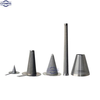 중국 Customize stainless steel wire mesh filters round Perforated Perforated Pipe/Tube 판매용