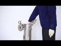 100psi 건장한 20 인치 스테인리스 부대 여과기 주거에 의하여 주문을 받아서 만들어지는