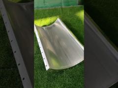 Stainless Steel Wedge Wire Coanda Screen Sieve Bends For Koi Fish Pond