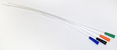 中国 使い捨て可能なポリ塩化ビニール/TPU NelatonのカテーテルDEHP自由なFr6-Fr24 販売のため