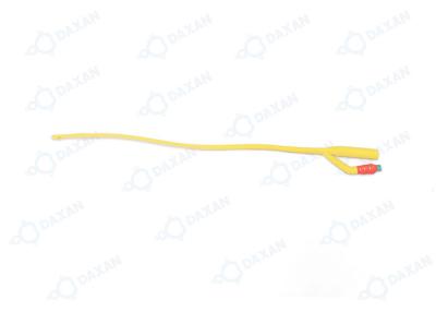 Cina Il pallone dell'uomo 30ml della donna ha fornito di punta il catetere 24Fr 40cm di Foley del silicone di 2 modi in vendita