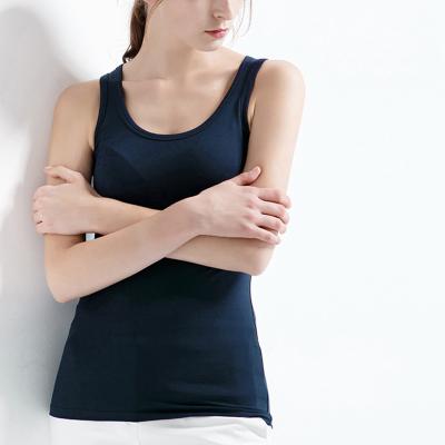Cina Le cime senza maniche della maglia delle donne, cotone conferisce al grande rilascio dell'umidità delle signore in vendita