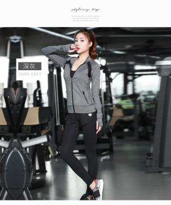Cina Cappotto di sport delle donne leggere, parte anteriore lunga della chiusura lampo della manica dei cappotti di sport delle signore in vendita