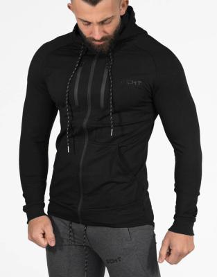 Cina Stile casuale perfetto superiore di sport lunghi della manica degli uomini della chiusura della chiusura lampo per correre in vendita