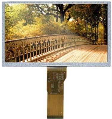 Cina Schermo LCD del paesaggio dello schermo TFT del paesaggio a 7 pollici dell'esposizione di LVDS 1024x600 in vendita