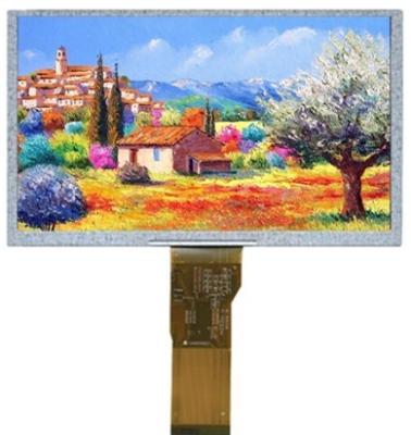 Cina 24 luminosità a 5 pollici resistenti pungenti 800*480 di Minitor del pannello di tocco di RGB alte in vendita
