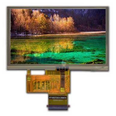 Cina Touch screen LCD monocromatico 800*480 a 5 pollici del modulo LVDS dello schermo ST7262 in vendita
