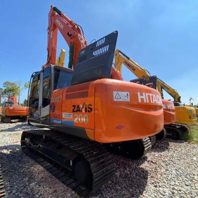 Chine 43Kpa 200L réservoir utilisé Hitachi excavateur Hitachi Ex 200 6670mm profondeur maximale de creusement à vendre