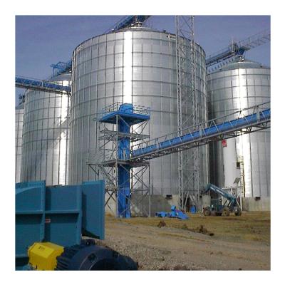 China Professional design tailor-made various specifications grain steel silo Te koop