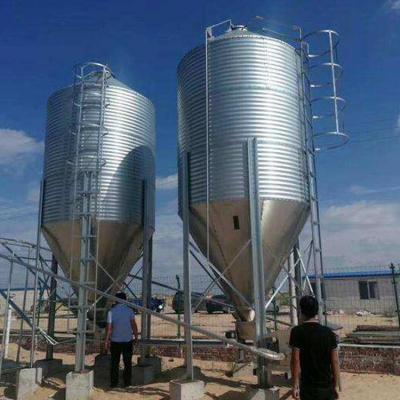 China Top quality grain steel silo for wheat soy paddy storage Feed Te koop