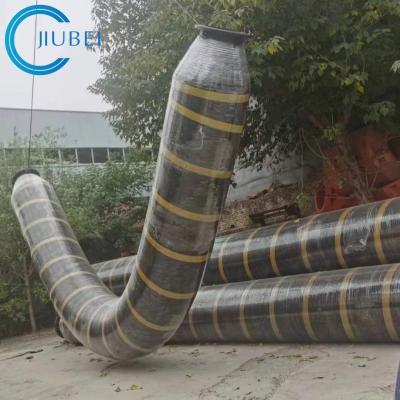 Китай 20 дюймовые морские плавучие дновые резиновые трубы для выброса песка/сварки/кароля/грязи продается
