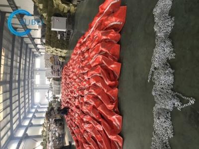 Cina ISO 9001 2000 Certificato JB280 PVC Solid Float Oil Spill Containment Boom con tenda di fango in vendita