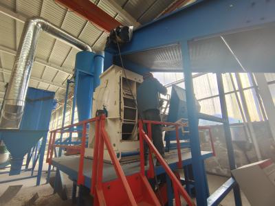 Κίνα Χιτζάμπκεκετ Φρέμα και ξύλο 8000 KG Μεγάλη λειτουργία Kaftanul Ανακυκλώστε τα απόβλητα πλαστικού Cusher προς πώληση