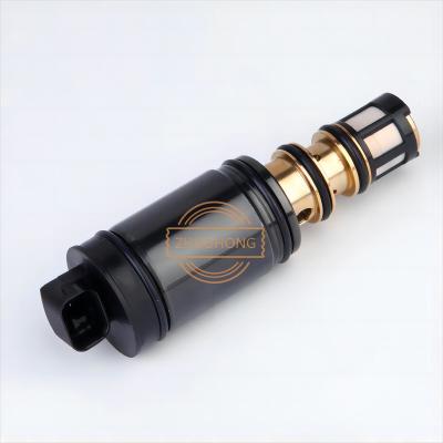 China Válvula de controlo do compressor de ar de corrente contínua de 12 v para DENSO 5SE09C/5SE12C/6SEU16 E0007A Auto AC Parts à venda