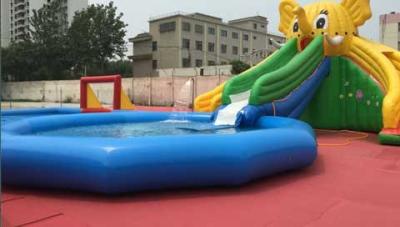 China Medio - Dia van het de Commerciële Rang de Opblaasbare Water van de Groottepool voor Jonge geitjes en Volwassenen Te koop