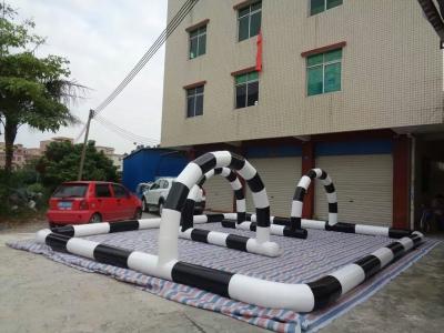 China PVC-Planen-aufblasbare Gokart-Bahn lustig für Zorb-Kugellager zu verkaufen