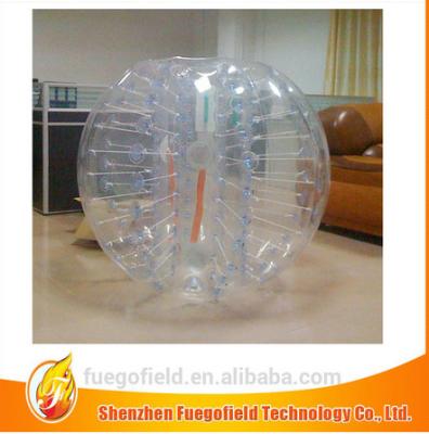 Cina Stimolo che corre il materiale durevole del PVC & di TPU di calcio gonfiabile della bolla in vendita