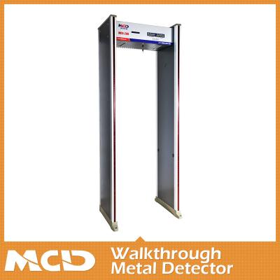 Cina 6 sensibilità regolabile del portone del metal detector di zone 3d per la stazione della metropolitana in vendita