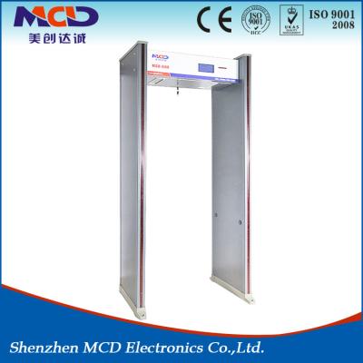 Cina Metal detector impermeabile LCD a 4,3 pollici di progressione di sicurezza intelligente dell'aeroporto in vendita
