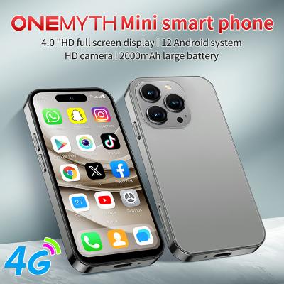 China 2GB+16GB Android 12 Play Store M17 Pro Mini Smartphone 4G Dual SIM 4.0'' HD Full Screen 2000mAh for sale