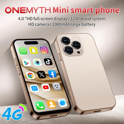 China 2000mAh Android 12 Play Store M17 Pro Mini Smartphone 4G Dual SIM 4.0'' HD Full Screen 2GB+16GB for sale