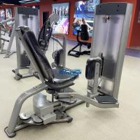 Quality 3mm Steel Tube Seated Abductor Machine Indoor Dual Function Pin Loaded For Gym for sale