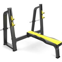 Quality Fitness Equipment Commercial Shoulder Chest Press With Flat Weight Bench for sale