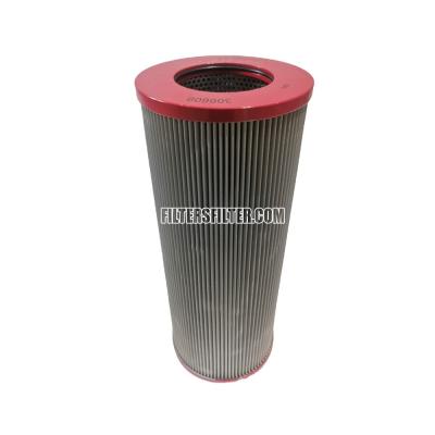 China Componentes do núcleo de fibras de vidro 306609 Filtro hidráulico de óleo para filtro de retorno à venda