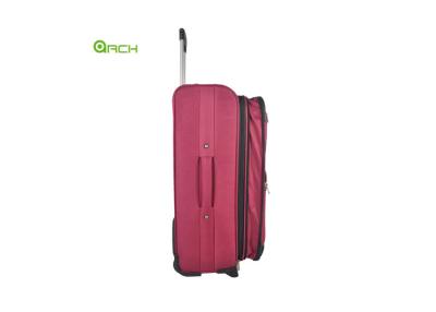 Cina 600D Polyester Trolley Case Luggage Bag Sets with Two Big Front Pockets and Skate Wheels in vendita