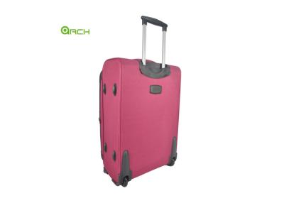 Cina 600D Polyester Trolley Case Luggage Bag Sets with Two Big Front Pockets and Skate Wheels in vendita