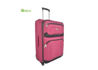 Cina 600D Polyester Trolley Case Luggage Bag Sets with Two Big Front Pockets and Skate Wheels in vendita