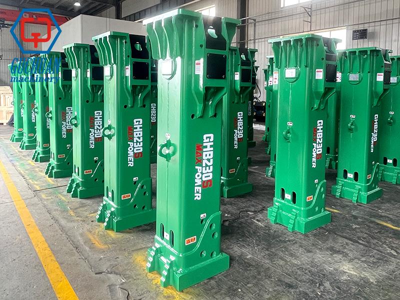 pure hydraulic breaker for heavy demolition