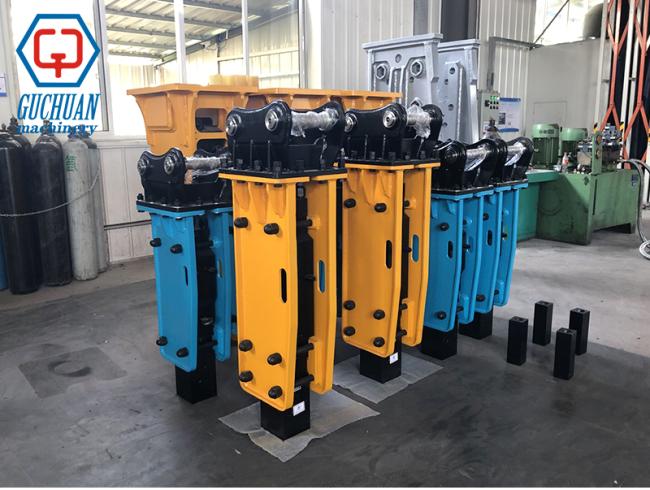 open frame design top hydraulic breaker