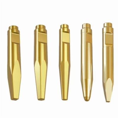 China Construction Excavator Spare Parts Hydraulic Chisel Rock Breaker Tools Blunt Cone Type for sale