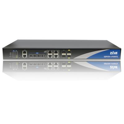 China 4 casete OP1604e del Uplink GPON OLT de los puertos GPON EPON OLT 4GE 2X10G en venta