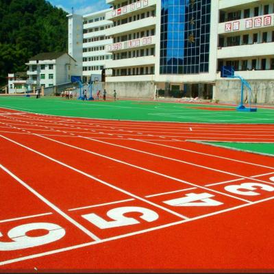 Cina Percorso di pavimentazione senza cuciture UV pareggiante di gomma all'aperto del granello di resistenza EPDM della pista in vendita