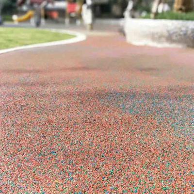 Cina Briciola di gomma colorata materiale di gomma pareggiante amichevole della pista EPDM di Eco in vendita